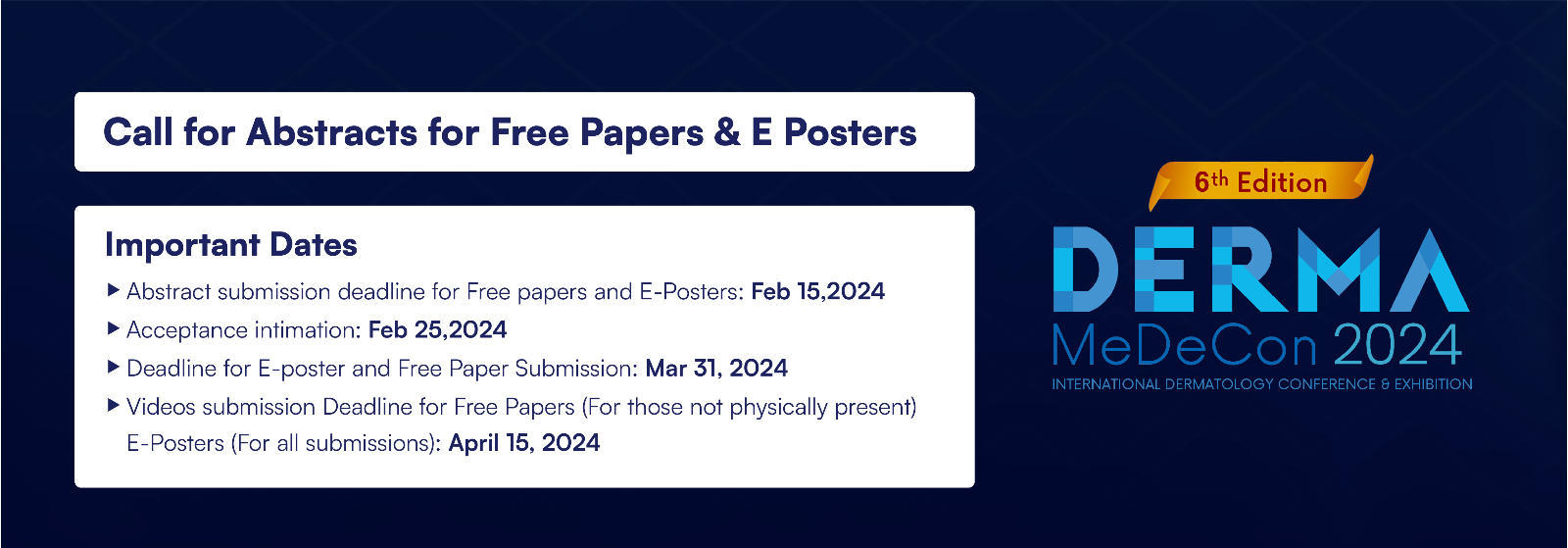 International Dermatology Conference - Derma Mede Con